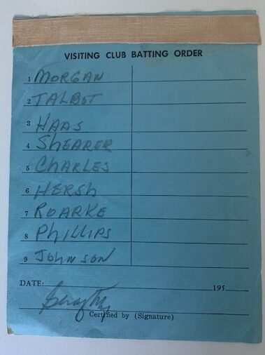 Ben Geraghty and Solving the Mystery of a Lineup Card | Eric Vickrey